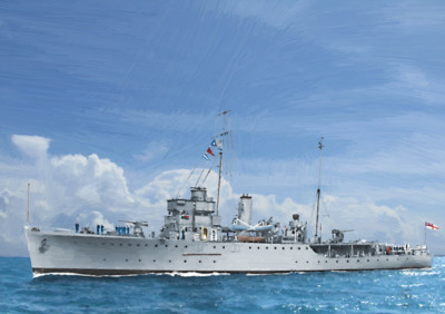 HMS HUSSAR - HAND FINISHED, LIMITED EDITION (25) | eBay UK