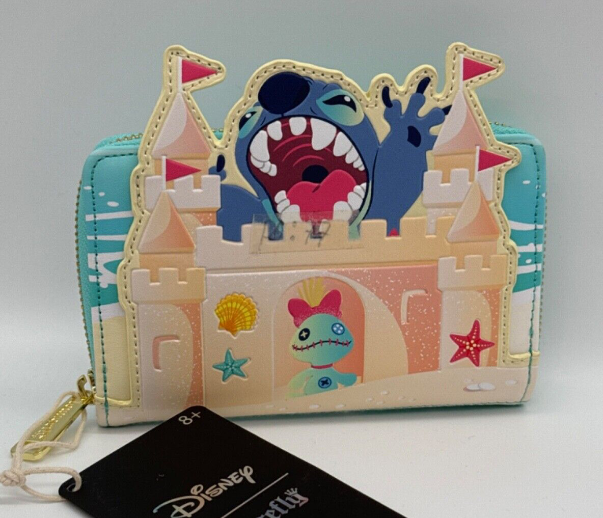 Loungefly Disney Lilo & Stitch Sandcastle Sand Castle Beach Surprise ...