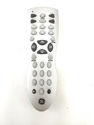 GE RC24914-E 4 Device Universal Remote Control - TV, Cable/Sat, DVD ...