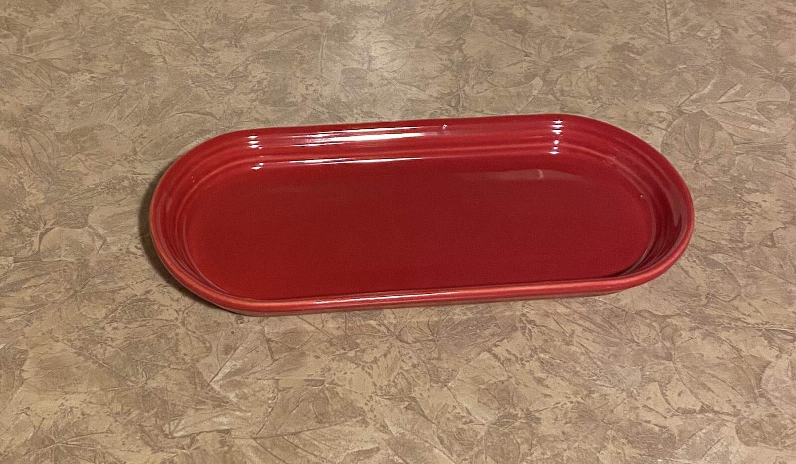 Fiesta Scarlet Bread Tray~Fiestaware | eBay