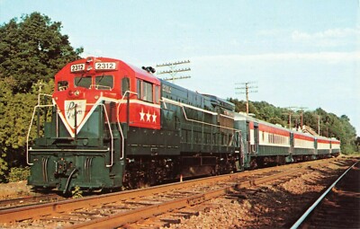 Postcard Preamble Express Train Departing Lebanon New Jersey | eBay