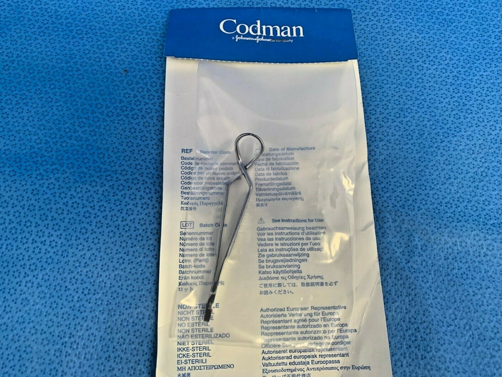Codman 19-1016 Jones Towel Clamp Cross-Action 3.5" Orthopedic | eBay