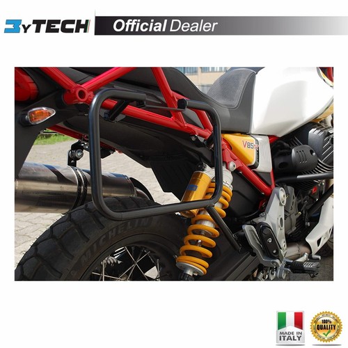 Pair Frames Side For Suitcases Mytech Model-X Black Motorcycle Guzzi ...