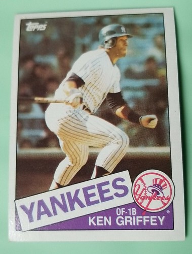 1985 Topps #380 Ken Griffey - New York Yankees | eBay