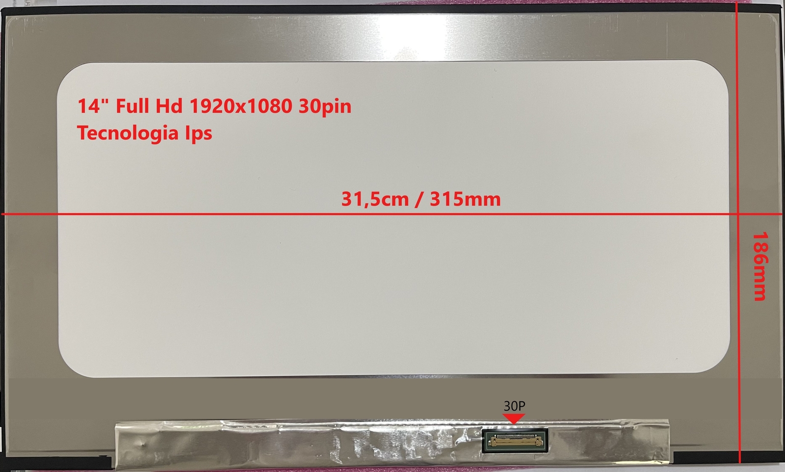 Display lcd ASUS VIVOBOOK 14 F1404ZA-NK SERIES schermo led Slim 30-pin ...