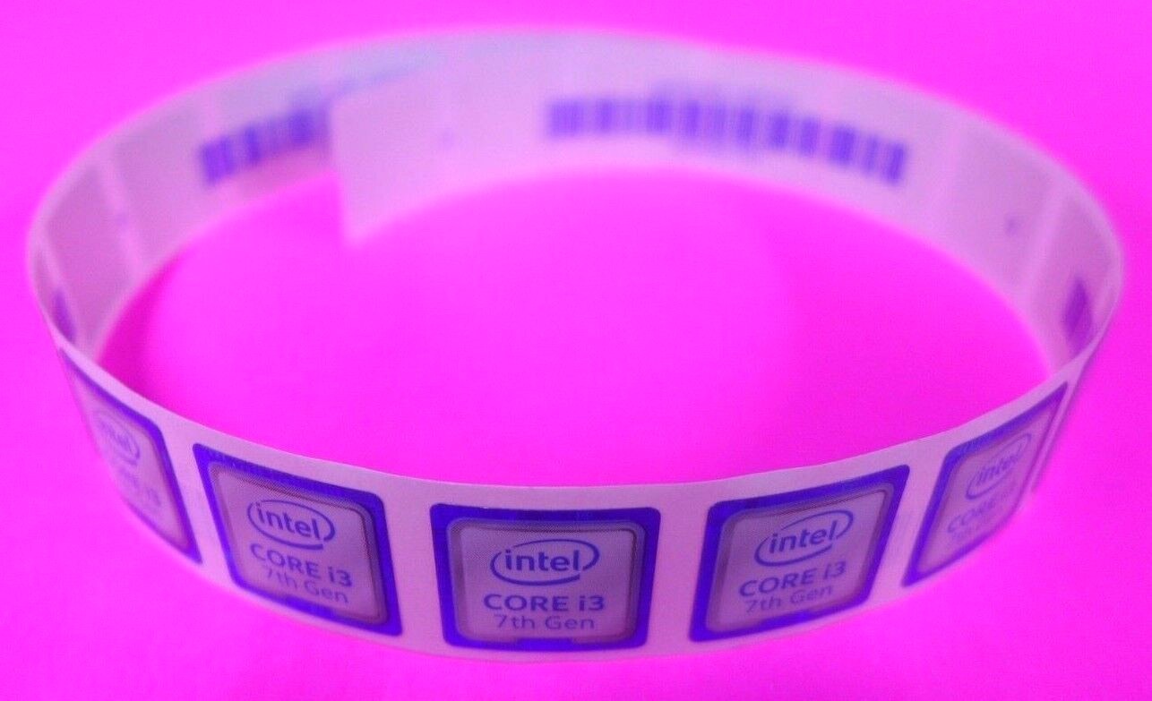 (Lot of 20) NEW Intel Core i3 7th Gen Sticker 334250-001 | eBay