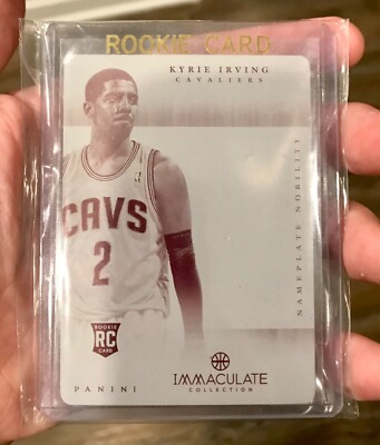 2012-13 Panini Immaculate Kyrie Irving Rookie/RC Printing Plate 1/1 | eBay