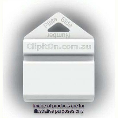 Clipit L-Plate Clips Black NSW 90 Pack of 2 2CL90 | eBay