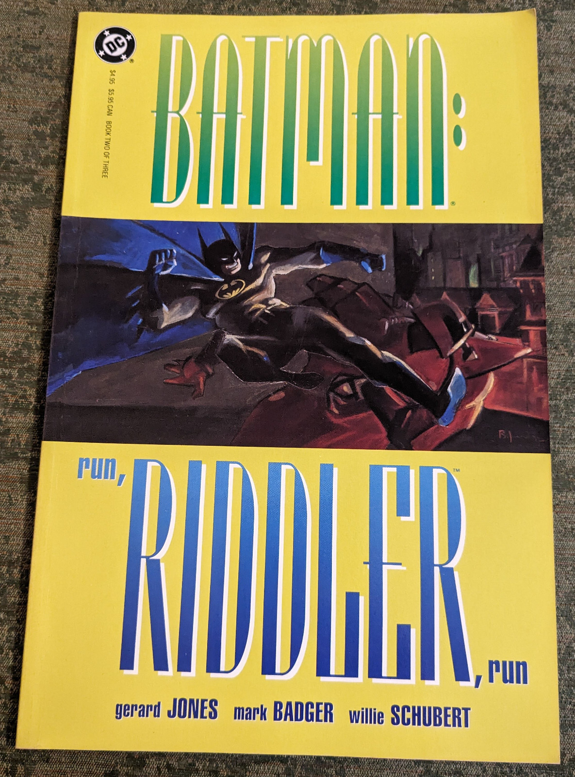 Batman : Run, Riddler, Run COMPLETE - 3 Trade Paperbacks - graphic ...