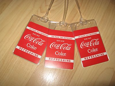 Coca Cola Luggage Tags - Coke Soda Pop Playing Cards Suitcase Name Tag ...