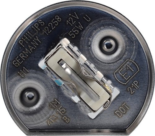 2x PHILIPS H1 High Quality Light Bulb Halogen Beam 12258 OEM Headlight ...