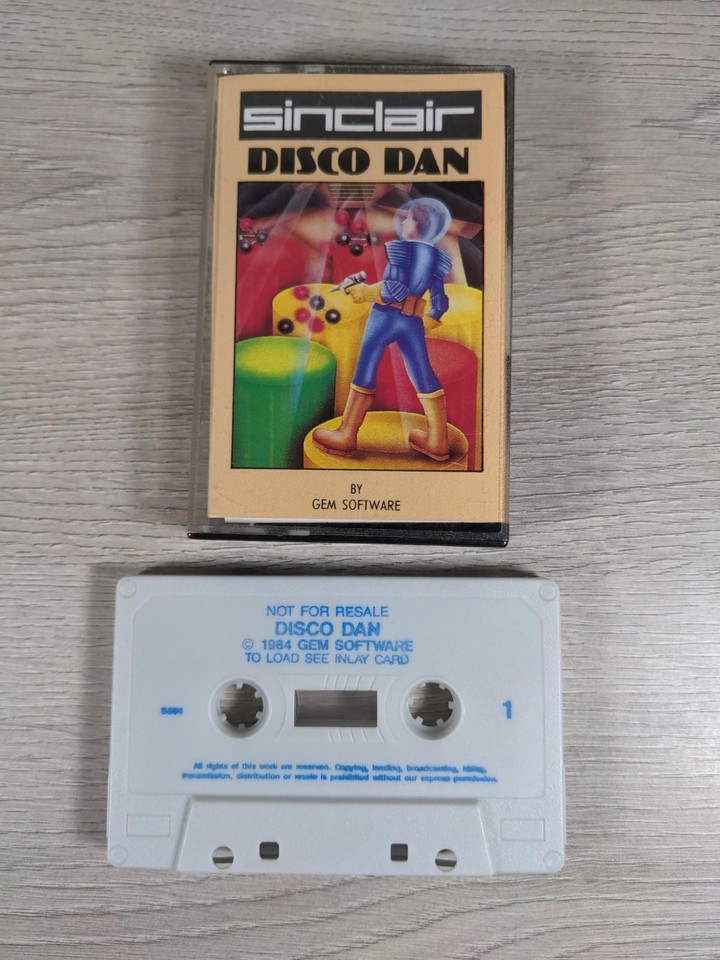 Disco Dan ZX Spectrum Game Cassette Gem Software Tested & Working | eBay UK