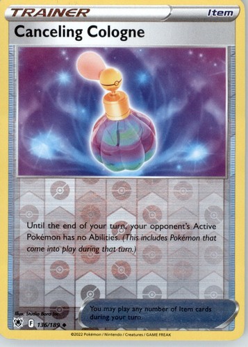 Canceling Cologne - SWSH10: Astral Radiance - Reverse Holo LP - #136/ ...