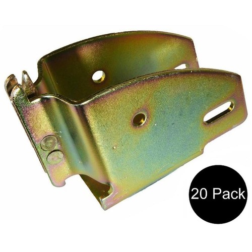 20 E Track Wood Beam Holder Bracket Board Socket Trailers Cargo Brace ...