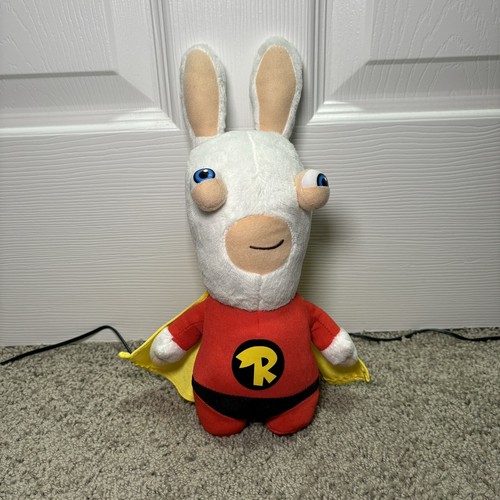 RABBIDS Rabbits Invasion SUPERHERO Bwaah Plush McFarlane Toys Ubisoft ...