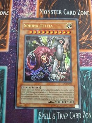 Yu-Gi-Oh! Sphinx Teleia EP1-EN003 Ultra Rare Limited Near Mint a1/ | eBay