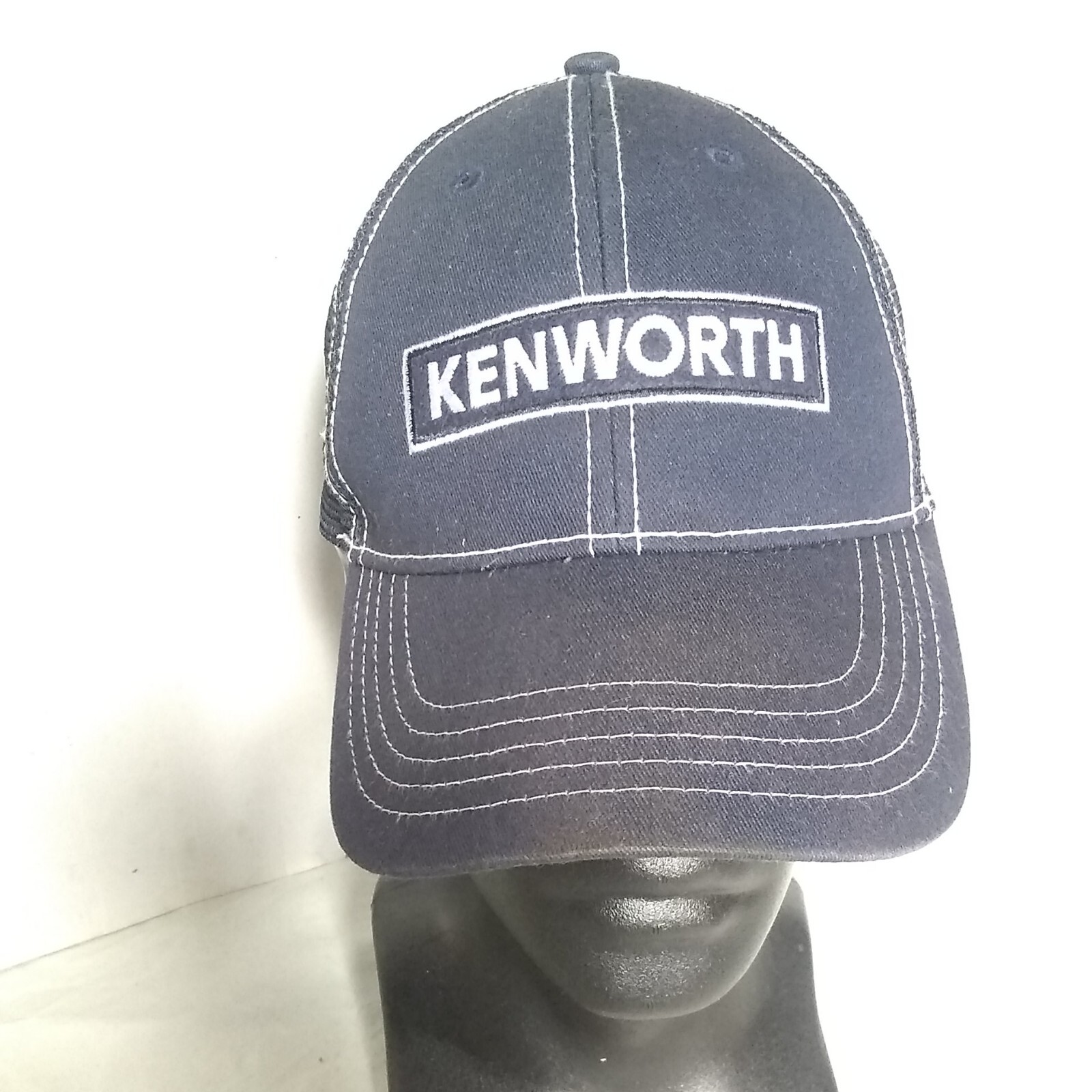 Kenworth Blue Mesh Cap Trucker Adjustable Snapback Hat | eBay