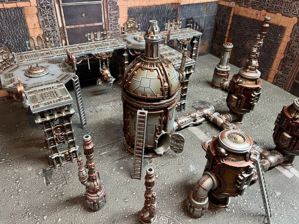 PAINTED Sector Mechanicus COMMISSION kill team Warhammer 40k necromunda ...