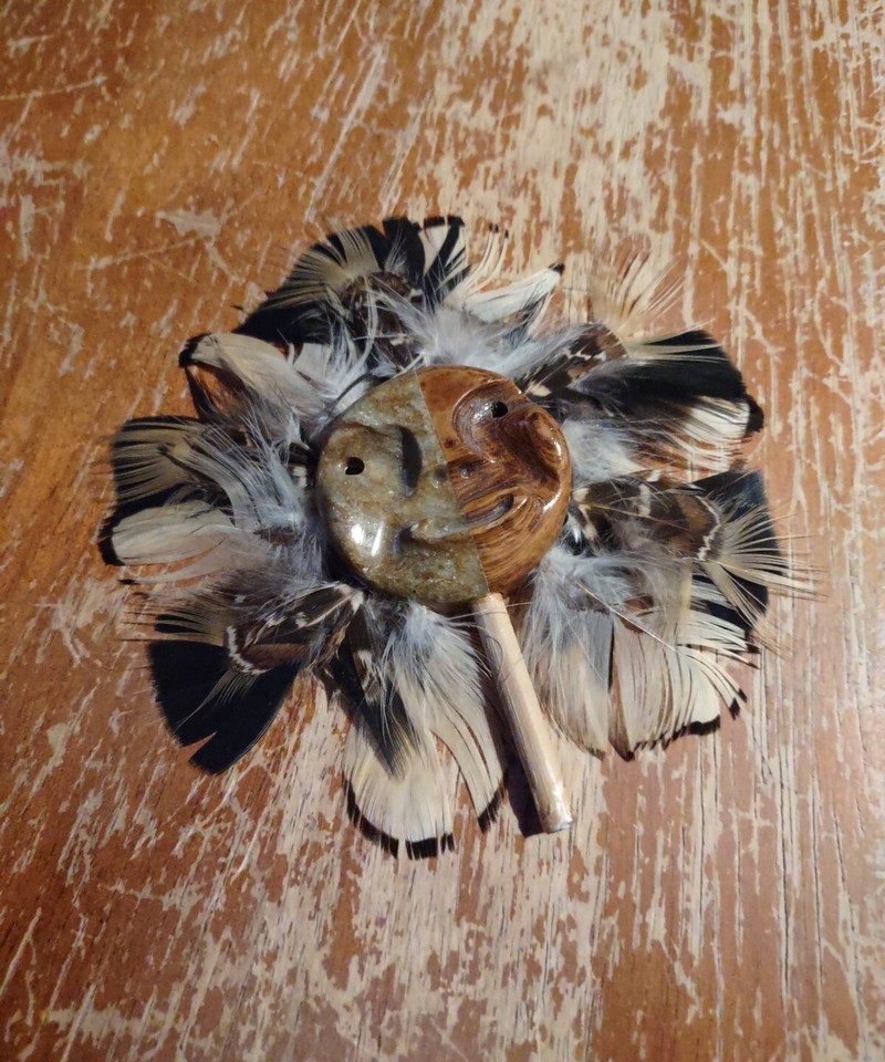 Northwest Coast Inuit Finger Mask Antique Native American Indian Eskimo ...