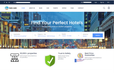 Motore di ricerca automatizzato di viaggi, hotel e voli e attività di ...