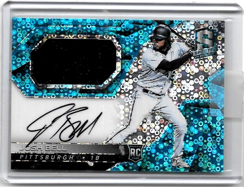 JOSH BELL 2017 PANINI SPECTRUM PRIZM GAME JERSEY+ CERTIFIED ROOKIE ...