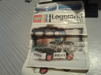 Lego 611 - Police Car - 1973 | eBay