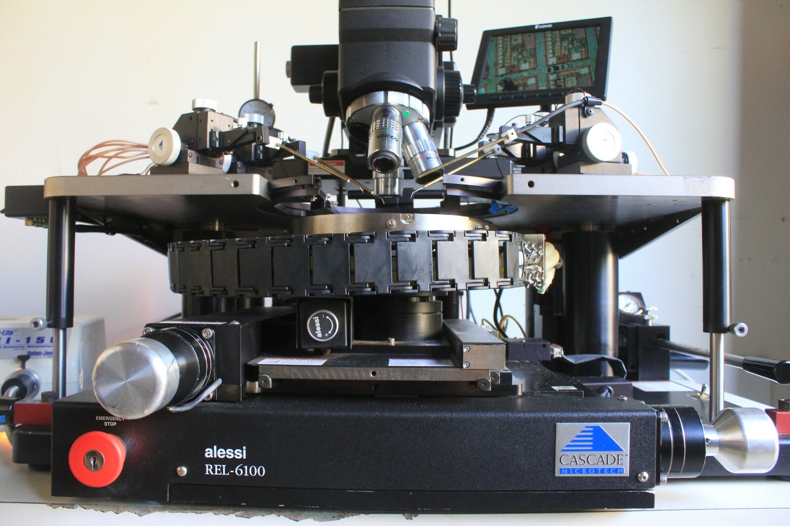 Cascade Microtech REL 6100 8" Manual Prober Probe Station for DC RF 1 ...