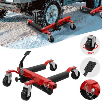 Hydraulic Wheel Skates 1500lb Dolly Car Skates Vehicle Positioning Jack ...