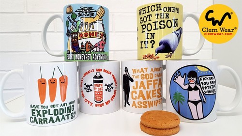 Bottom Hoodie Exploding Carrots Rik Mayall inspired mens Clem Wear ...