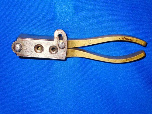 Early and Scarce Colt's Patent Brass & Iron Bullet Mold for a .36 ...