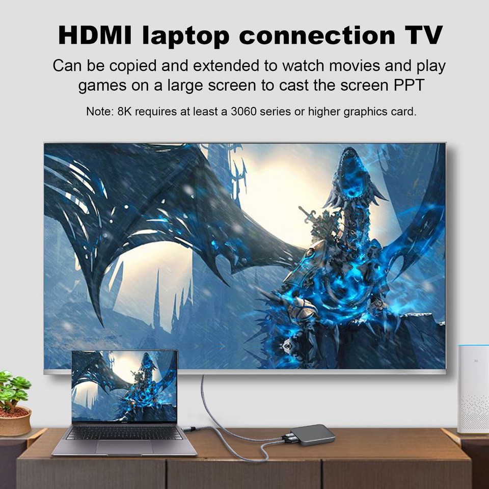 8K 2.1 HDTV HDMI Cable 8K@60Hz, 4K@120Hz, 48Gbps,3D Dolby HDCP,HDR | eBay