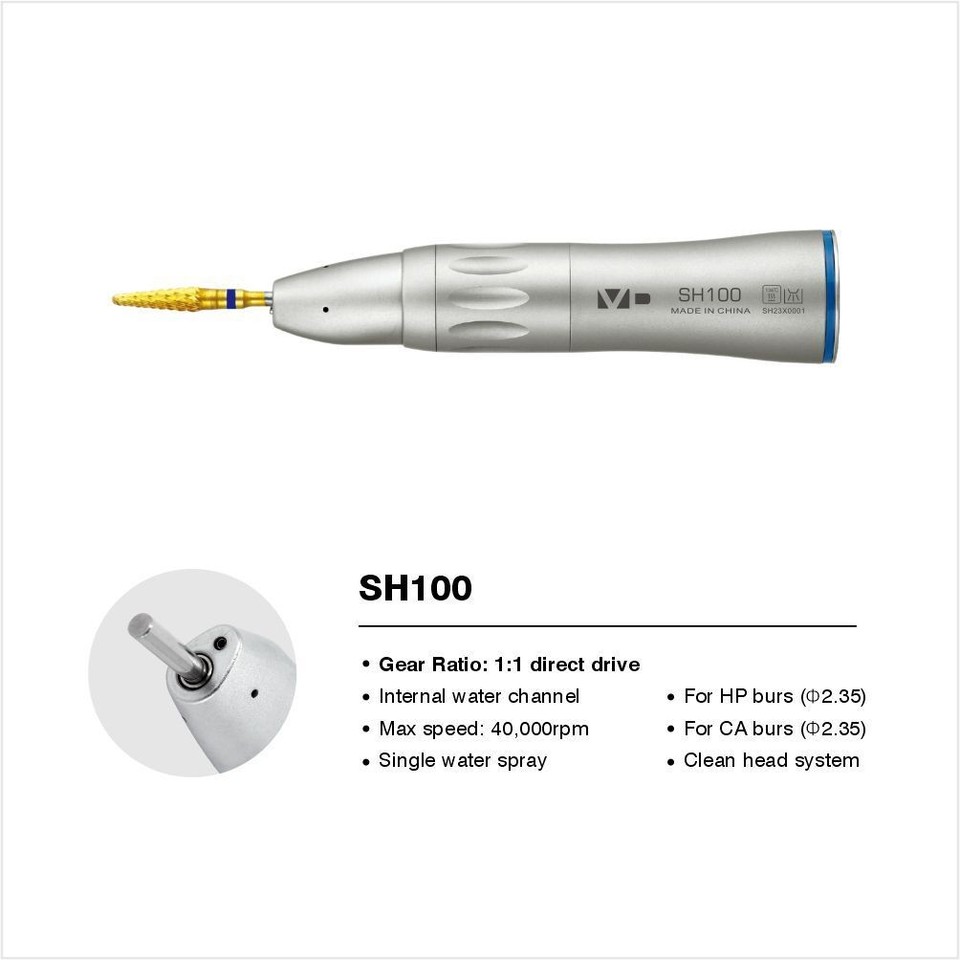 Dental Slow Speed Handpiece Straight & Angled Lab Polishing Contra ...