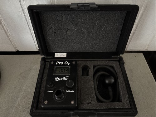 Nuvair Pro O2 Handheld Analyzer In Box | eBay