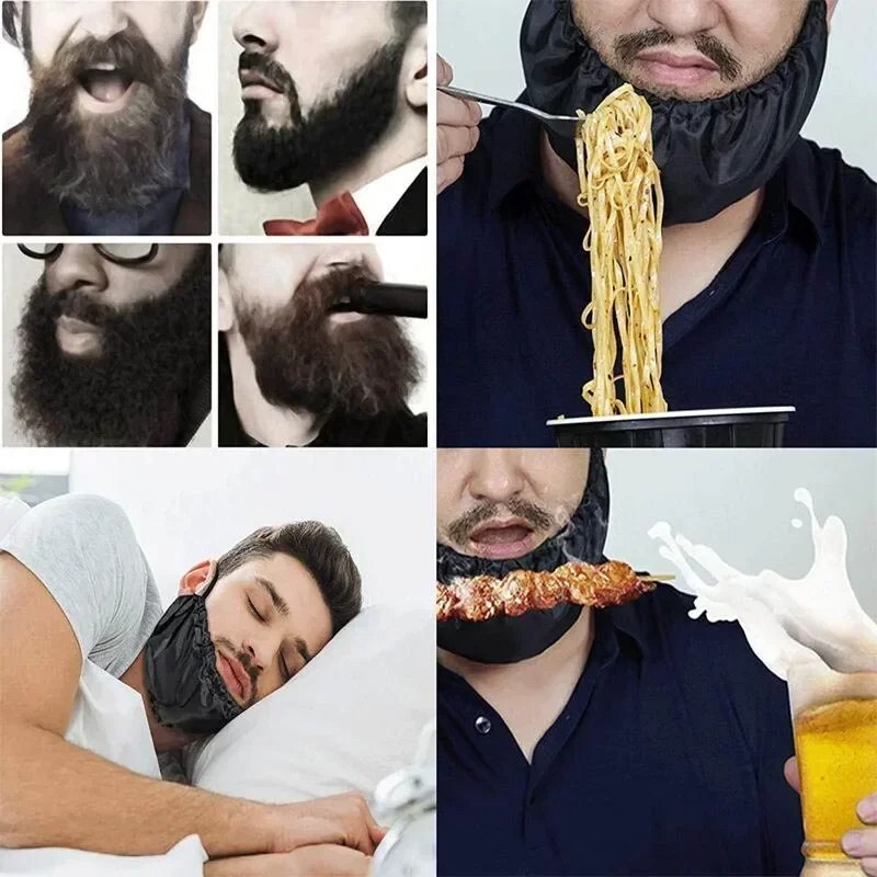 Beard Turban Bandana Adjustable Guard Bonnet Rag Cover Short String ...