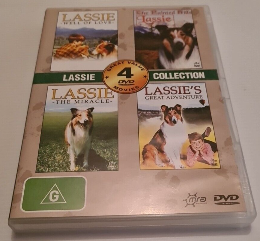 Lassie Collection 2 Dvd Pack 4 Movies (DVD) Region 4 PAL 9316797987952 ...