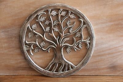 Balinese Hand Carved MDF TREE OF LIFE Wall Panel 40cm | eBay Australia