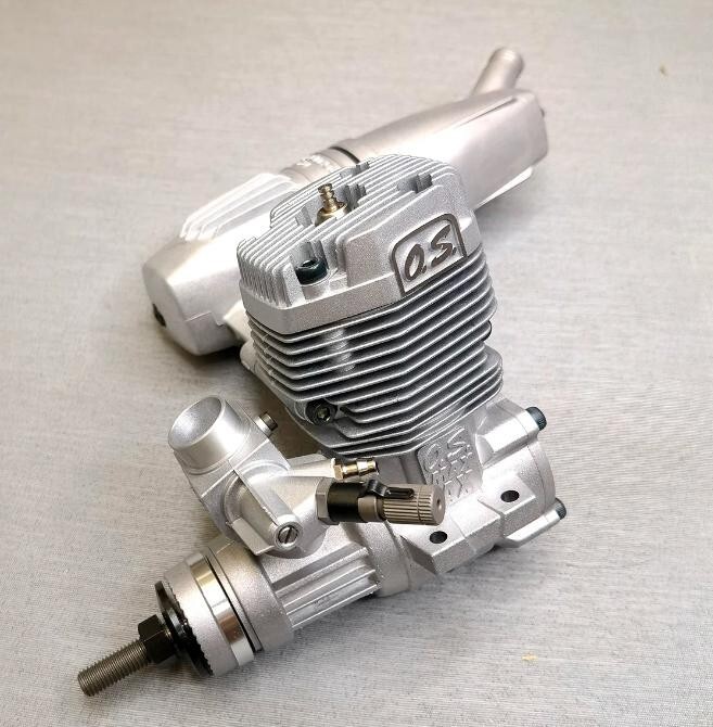 OS 55AX 2 STROKE ENGINE FOR RC PLANE | eBay