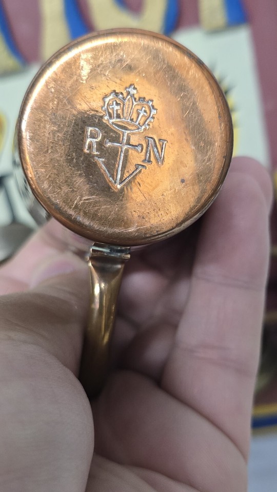 vintage copper rum cup collection royal navy set of 4 | eBay