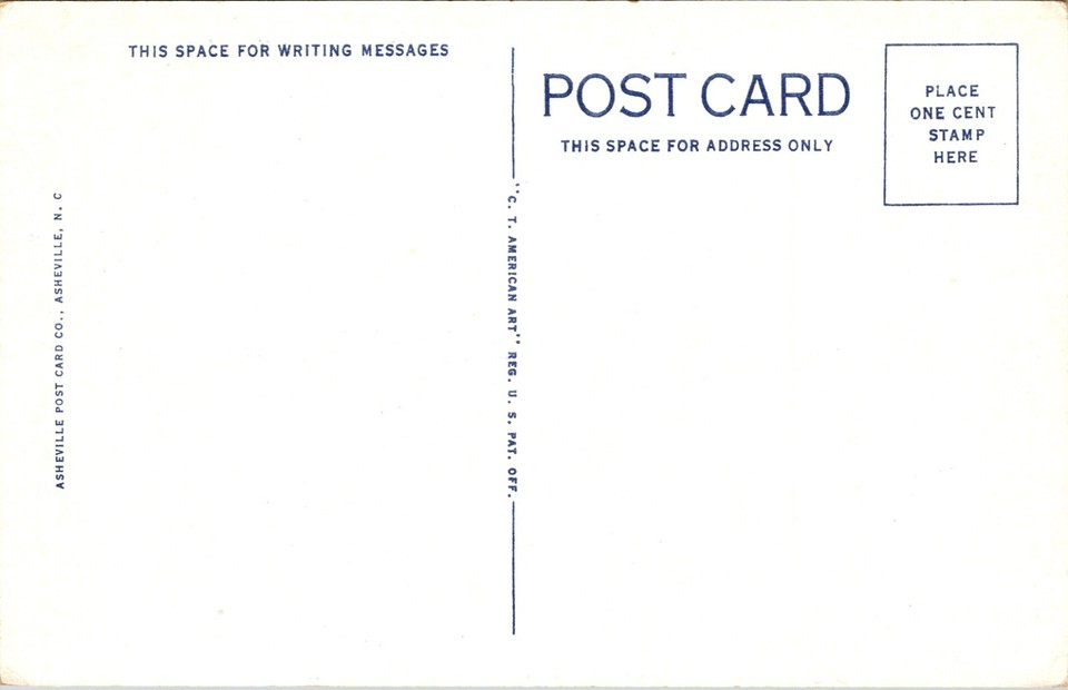 Postcard Reidsville NC North Carolina Post Office vtg White Boarder A13 ...