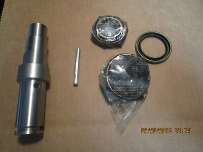 Hobart Upper Saw Wheel Shaft, Lock Pin, Front, Rear Bearings Model 5216 ...