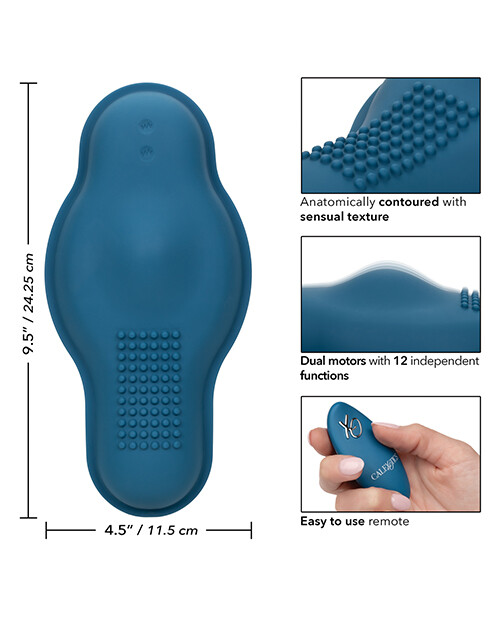 Dual Rider Remote Control Massager - 12 Functions - Intense Vibration ...