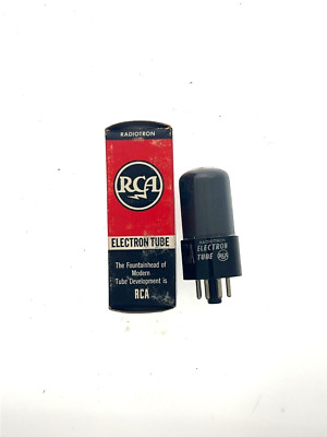 NOS RCA 12SL7GT twin triode radio tube in original box,tested great ...