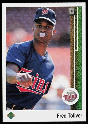 1989 Upper Deck Fred Toliver Minnesota Twins #64 | eBay