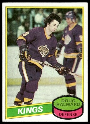 1980-81 Topps #207 Doug Halward Los Angeles Kings NM+ | eBay