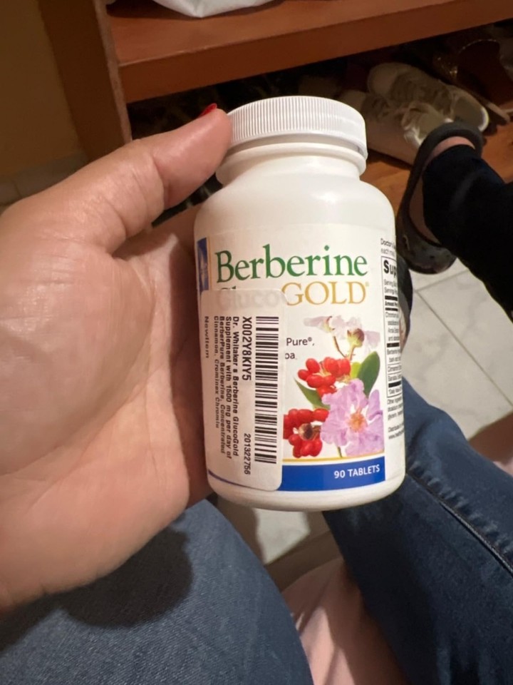 Dr. Whitaker GlucoGold Berberine 90 Tablets – New And Sealed – 4/2027 ...