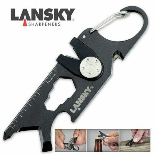 Lansky Roadie Key Chain Knife Sharpener Multi Tool for sale online | eBay