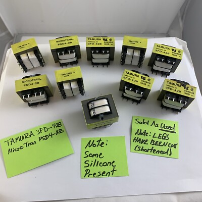 Tamura Transformer 3FD-428 Microtran PSD4-28 115/230V 28V .2A/14V .4A ...