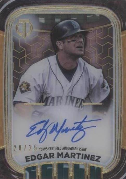 2022 Topps Tribute - Iconic Perspectives Autographs Edgar Martinez #IPA ...