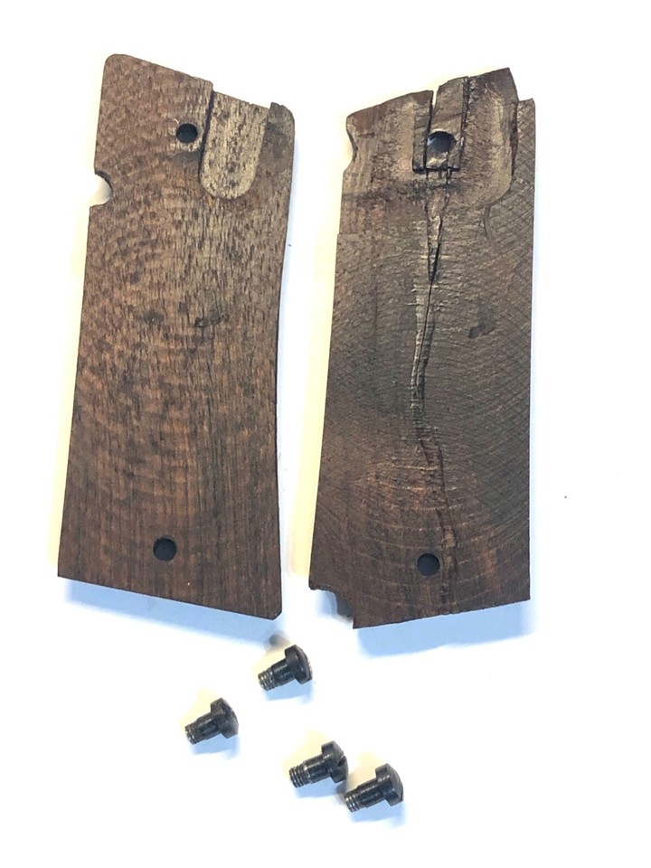 LLAMA Model V Original Diamond Grips Full Size 9mm 38 "LLAMA" GABILONDO ...