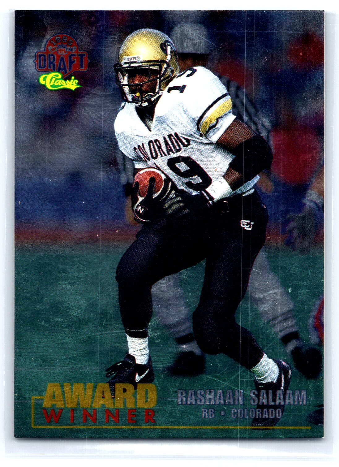 Rashaan Salaam 1995 Classic NFL Rookies #103 | eBay
